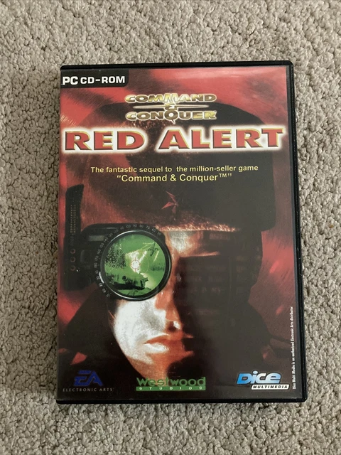 COMMAND & CONQUER RED ALERT 2 Pc Cd Rom SO C&C - FAST POST £7.99 ...