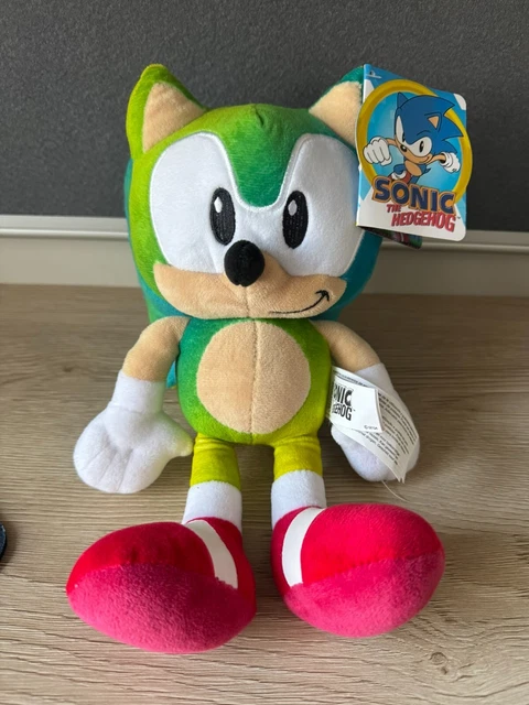 OFFICIAL SONIC THE Hedgehog Green Blue Plush Soft Teddy Toy 12" £10.99 ...
