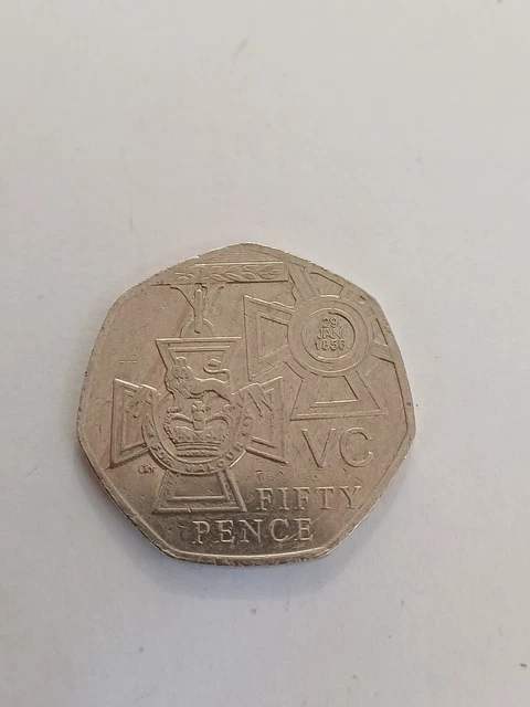 VERY RARE 2006 Victoria Cross 50p Coin VC Fifty Pence £0.50 - PicClick UK