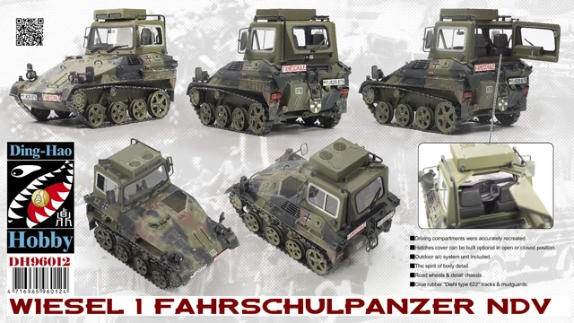 AFV CLUB AFVDH96012 _V 1/35 Wiesel 1 Fahrschulpanzer NDV EUR 109,90 ...