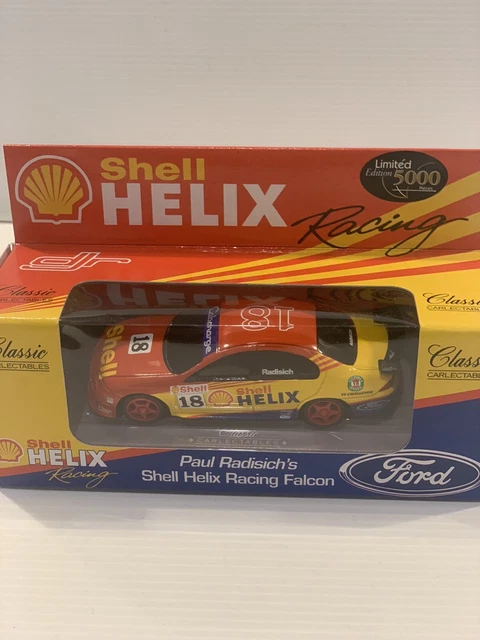 CLASSIC CARLECTABLES 2018-2 Paul Radisich’s Shell Helix Ford Falcon 1/ ...