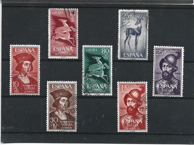 SAHARA ESPAÑOL SERIES del año 1961 (GA-998) EUR 2,45 - PicClick FR