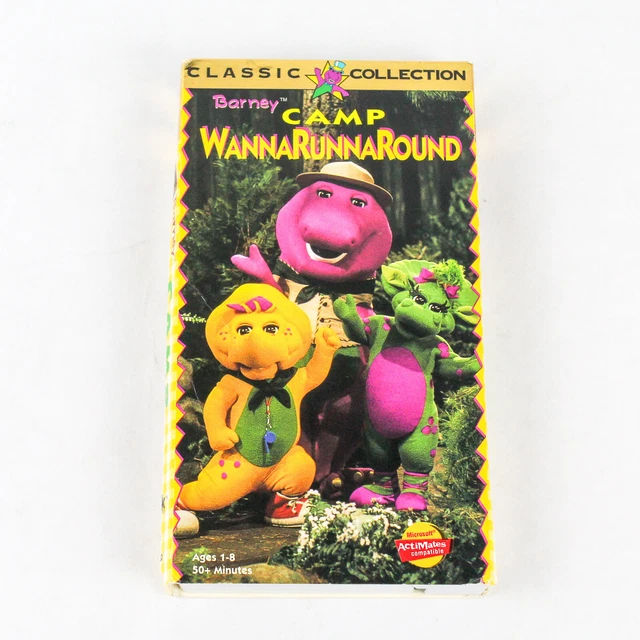 BARNEY CAMP WANNARUNNAROUND Classic Collection 1997 VHS Tape £7.62 ...