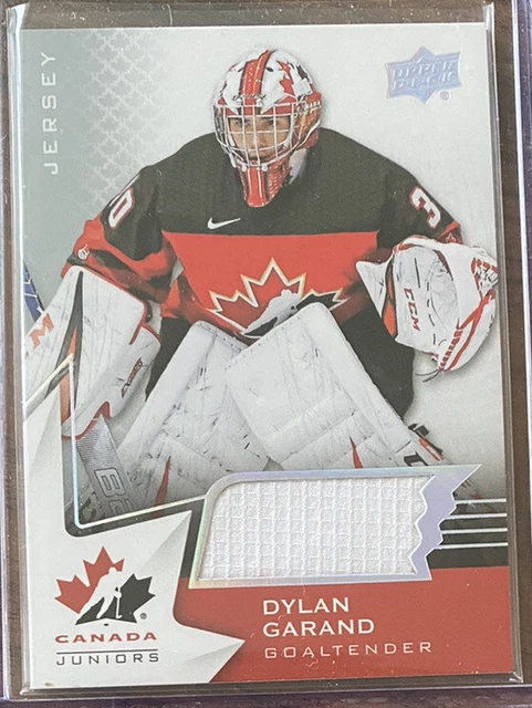 2020 UD CANADA Juniors Jersey Dylan Garand White #22 $4.99 - PicClick CA