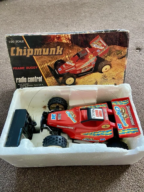 NIKKO MINI CHIPMUNK 1980s Vintage Radio Control RC Car 1/20 Scale £17. ...