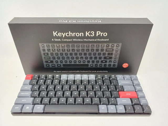NEW KEYCHRON K3 Pro Wireless Custom Mechanical Keyboard £160.47 ...