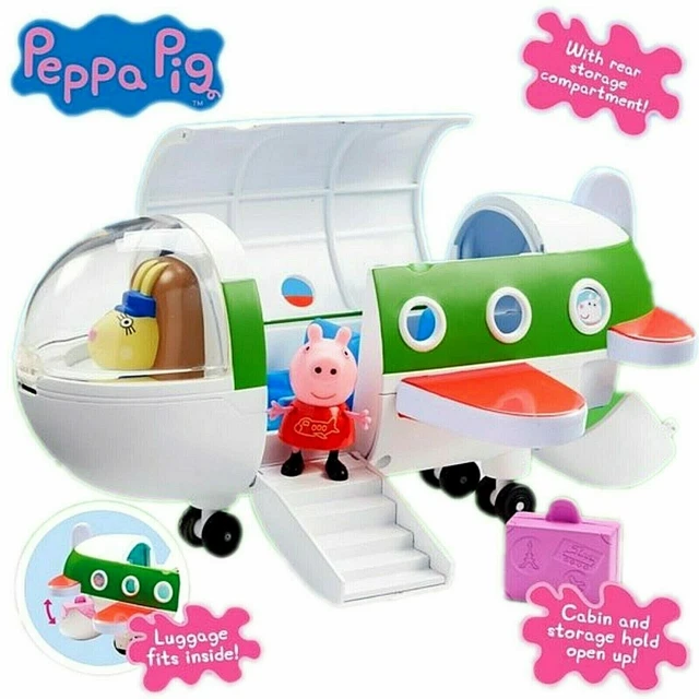 PEPPA PIG AEROPLANE Playset - Air Peppa Plane Airplane Play Set Toy ...