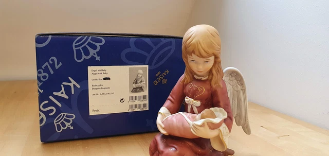 ENGEL MIT BABY "Kaiser" Porzellan - Figur - Burgund 15 cm in OVP EUR 37,45 - PicClick DE