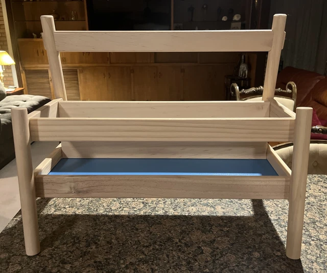 IKEA FLISAT BOOK Display Shelf, Solid Wood 002.907.83 New Condition $45 ...