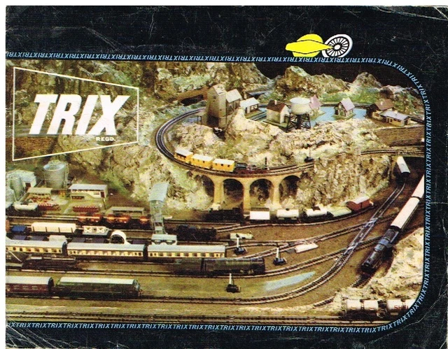 TRIX BRITISH & CONTINENTAL MODEL RAILWAYS ORIGINAL 1960s PRODUCT RANGE ...
