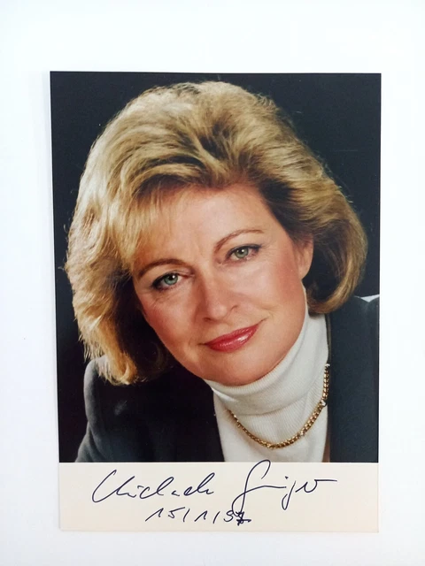 MICHAELA GEIGER - mit Anschreiben - original Autogramm - ca. 15x10cm ...