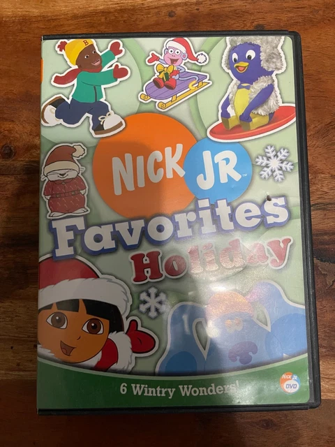 NICK JR. HOLIDAY Favorites Dvd Dora Blue's Clues Oswald Max Ruby ...