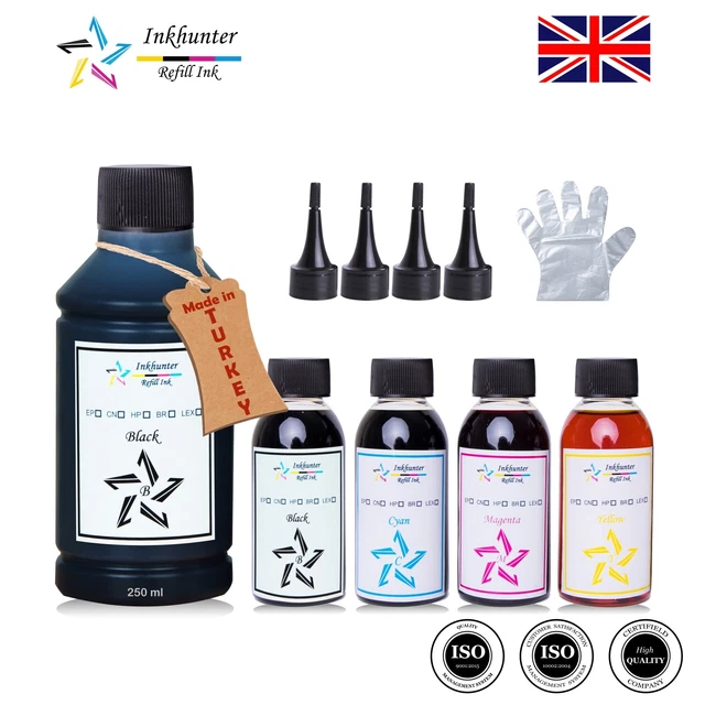 100-650ML GI51 REFILL ink for Canon Pixma G1520 G2520 G2560 G3520 G3560 ...