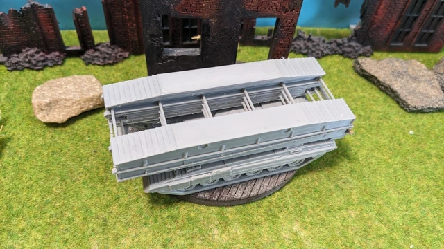 MTU-90 RUSSISCHER BRÜCKENLEGEPANZER Brückenlegefahrzeug 90 Bausatz WW2 ...