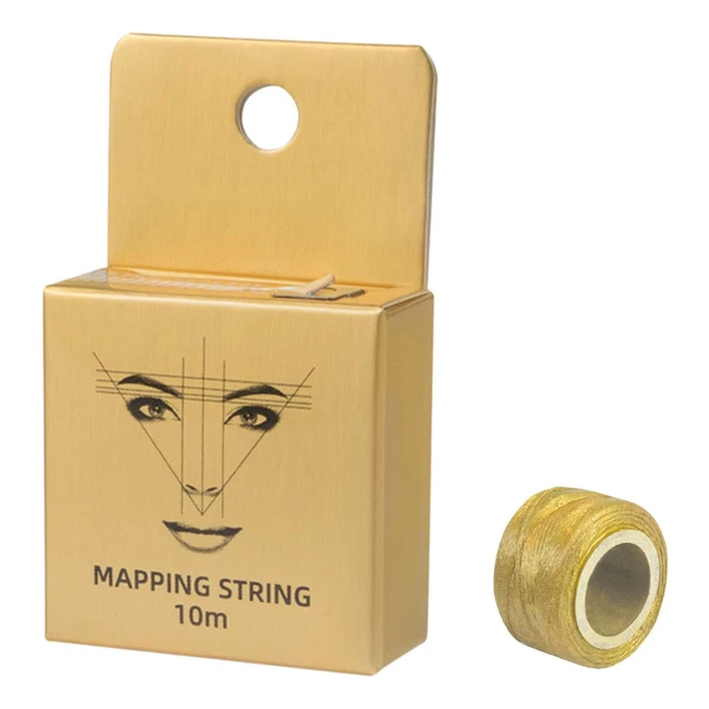 PRE INKED MAPPING String Easy to Draw Microblading String for Eyebrow ...