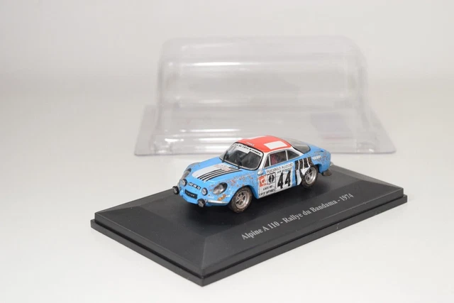 A68 1:43 IXO Altaya Atlas Renault Alpine A110 A 110 Rallye Du Bandama ...