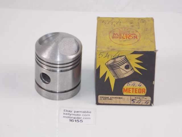 NOS METEOR 096 Piston 54.4 MM Mv 125 Sport 4-STROKE Vintage Italie ...