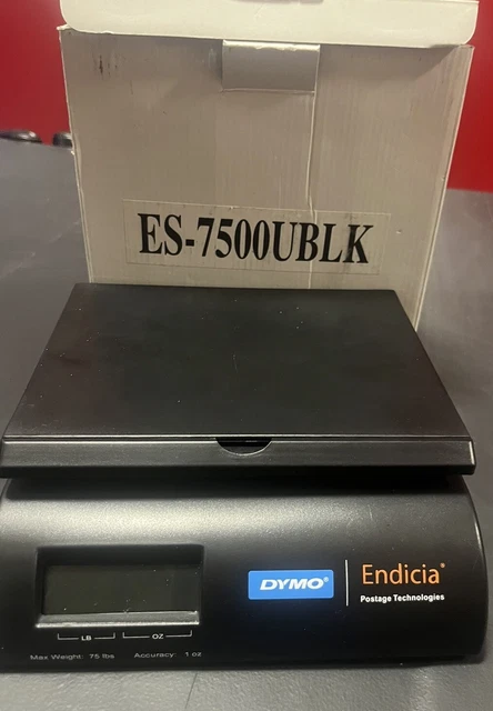 DYMO ES-7500UBLK ENDICIA Postage Technologies Digital Scale Maximum ...