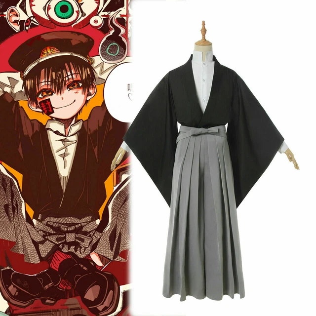 COSTUME COSPLAY HANAKO-KUN Tsukasa Yugi legato alla toilette abito ...