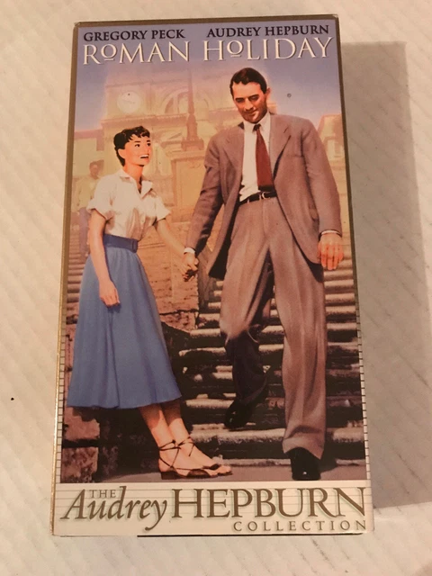 ROMAN HOLIDAY VHS Gregory Peck, Audrey Hepburn $3.99 - PicClick