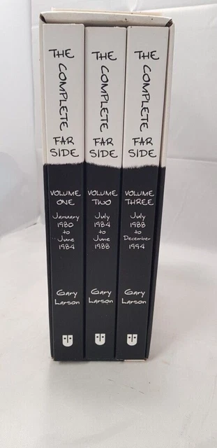 THE COMPLETE FAR Side, Gary Larson, excellent slip case/box set VGC £54 ...