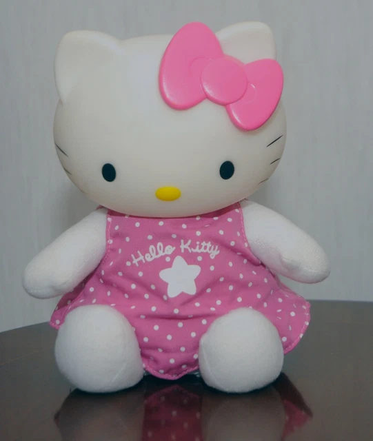 HELLO KITTY LIGHT Good Night Soft Plush Toy with night light and music ...