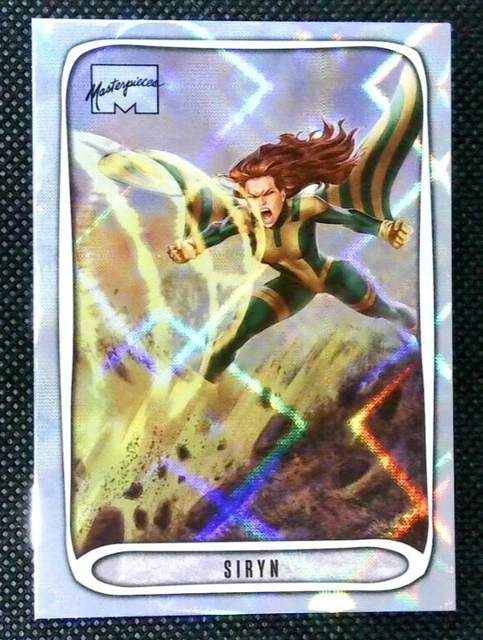 2024 MARVEL MASTERPIECES Grego, Siren #6 Diamonds Holofoil, 18/50 £89. ...