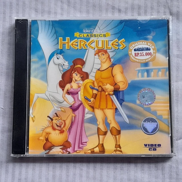 HERCULES WALT DISNEY Classics (1997) ENGLISH Audio Teks INDONESIAN VCD ...