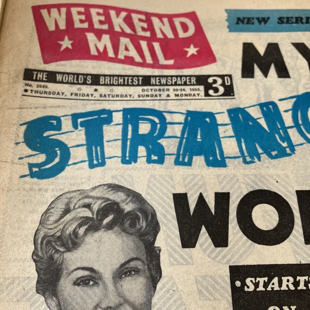 WEEKEND MAIL, 1955, Kim Novak. Diana Dors, David Nixon, Marilyn Monroe ...