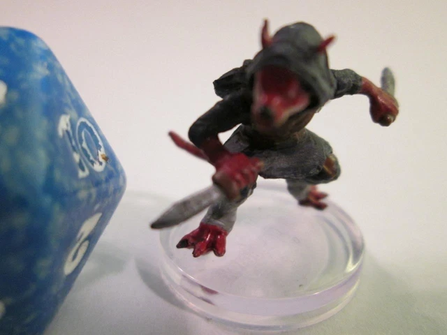 D&D Miniatures Fizban's Treasury Of Dragons 08 - Kobold Rogue WizKids ...