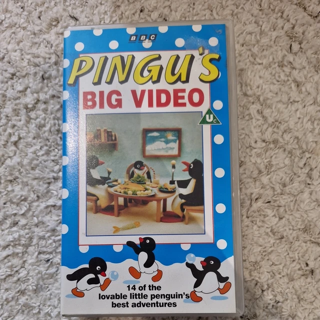 PINGU VHS VIDEOS - Big Video £5.00 - PicClick UK