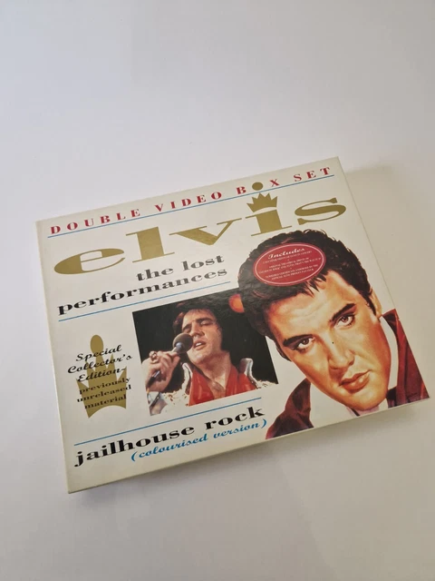 ELVIS PRESLEY THE Lost Performances Double VHS Video Box Set Limited ...