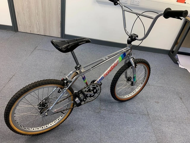 HARO MASTER FREESTYLE 1984 3rd Gen Chrome Old School BMX (Frame & Forks ...