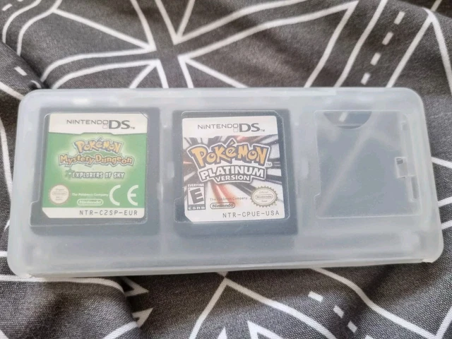 POKEMON MYSTERY DUNGEON Explorers Of Sky + Platinum - DS Cartridges ...