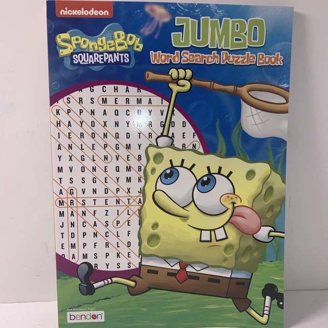 NICKELODEON SPONGEBOB SQUAREPANTS - Activity Book Word Search £4.54 ...