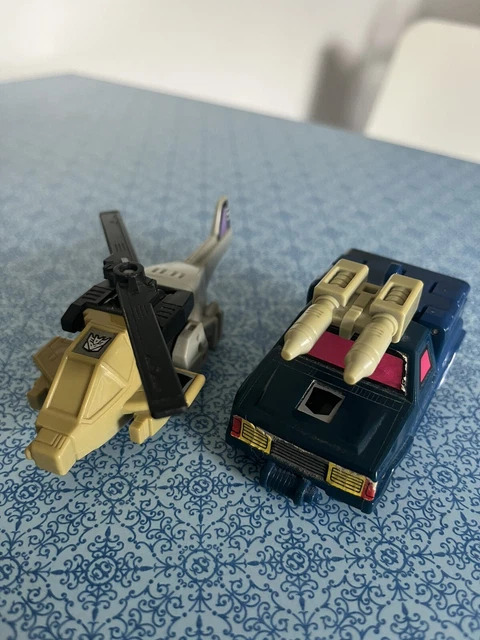 RARE TRANSFORMERS G1 Decepticon Duocons Battletrap Complete EUR 23,11 ...