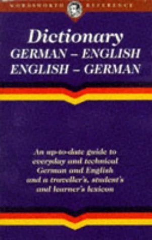DICTIONNAIRE ANGLAIS-ALLEMAND/ALLEMAND-ANGLAIS WORDSWORTH (référence ...