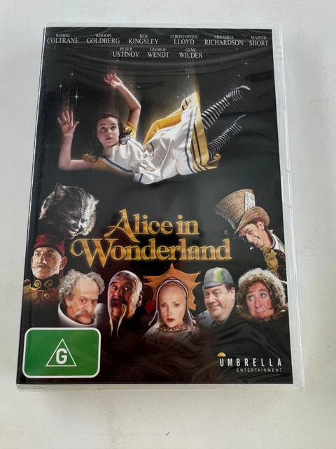 ALICE IN WONDERLAND | DVD | 1999 | Robbie Coltrane, Whoopi Goldberg ...