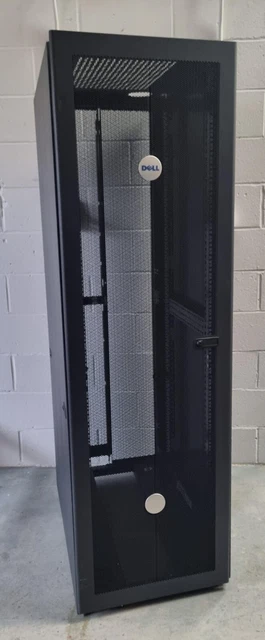 DELL POWEREDGE 4210 42U 19" Server Data Rack Enclosure Cabinet 1000mm ...