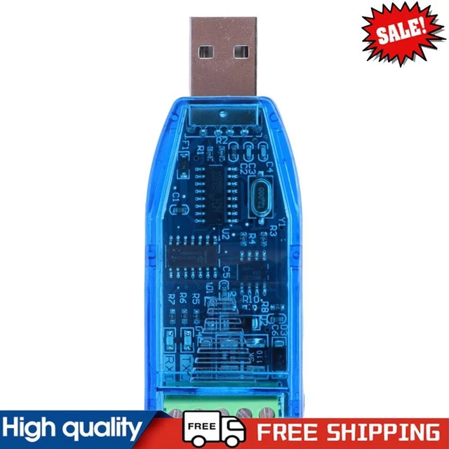 INDUSTRIAL USB TO RS485 Converter Module RS-485 Connector Board ESD ...