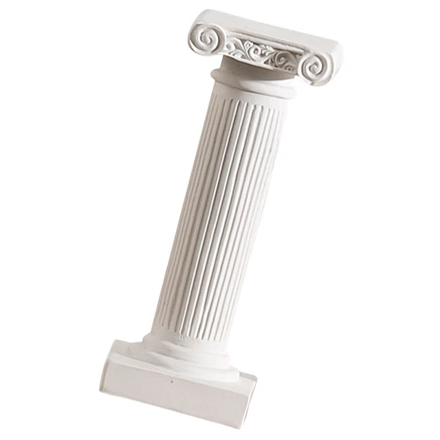 ROMAN PILLARS DECOR Taper Candle Holders Greek Statue Ornaments ...