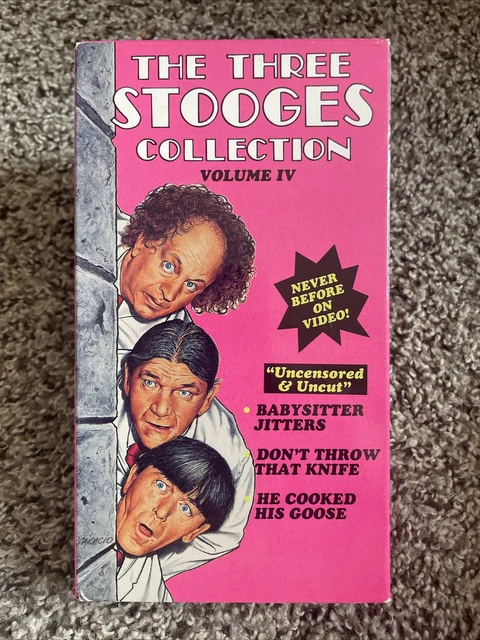 THE THREE STOOGES Collection Volume 4 (GoodtImes VHS, 1990, TESTÉ) EUR ...
