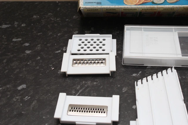 VINTAGE RETRO SLICER Mandoline Combi Mini Multi Wonder juicer grater ...