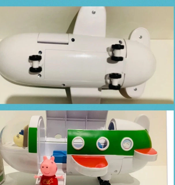 PEPPA PIG AEROPLANE Playset - Air Peppa Plane Airplane Play Set Toy ...