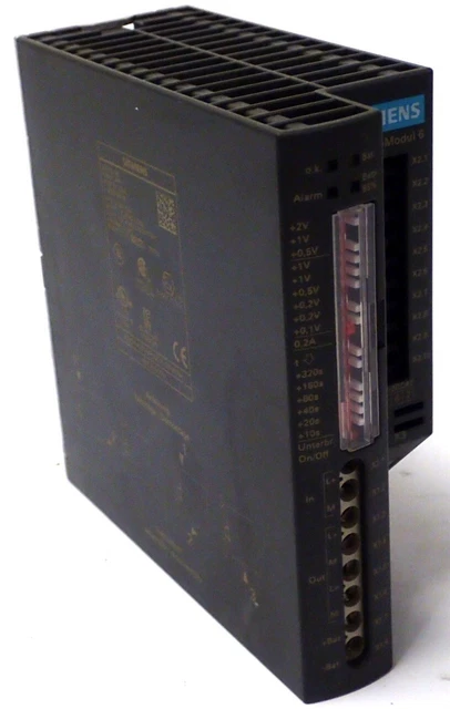 SIEMENS 6EP1931-2DC42 SITOP DC UPS MODULE 24V 6A w/ USB INTERFACE $190. ...