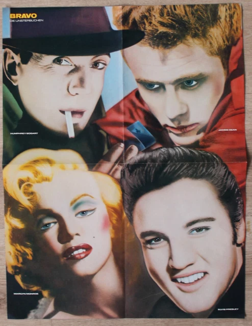 RIESEN-POSTER: NENA - James Dean, Elvis Presley, Marilyn Monroe ...