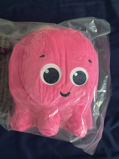 OCTOPUS ENERGY LARGE Pink Constantine The Octopus Plushy Soft Toy NEW ...