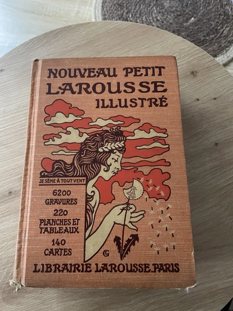 NOUVEAU PETIT LAROUSSE Illustré Dictionnaire Claude Auge Paris 1937 ...