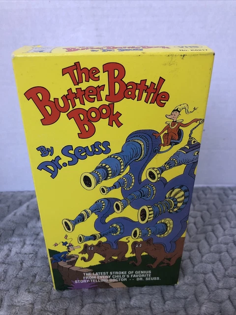 DR. SEUSS : THE BUTTER BATTLE BOOK (VHS) BON ÉTAT RARE DESSIN ANIMÉ EUR ...