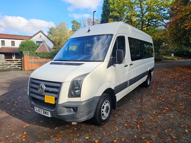VOLKSWAGEN CRAFTER MINI Bus 17 Seats Ex School Bus Rare Auto Xlwb No ...